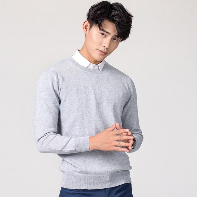 Buy Autumn and Winter Wool Cashmere Sweater for Men Pullovers Jumper ...