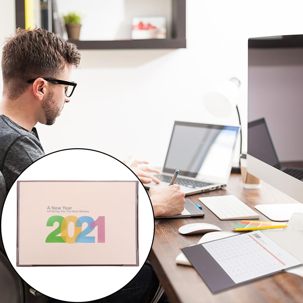 Satın alın 1Pc Desk Calenda Chic Safe Fine 2020-2021 Memo Monthly ...