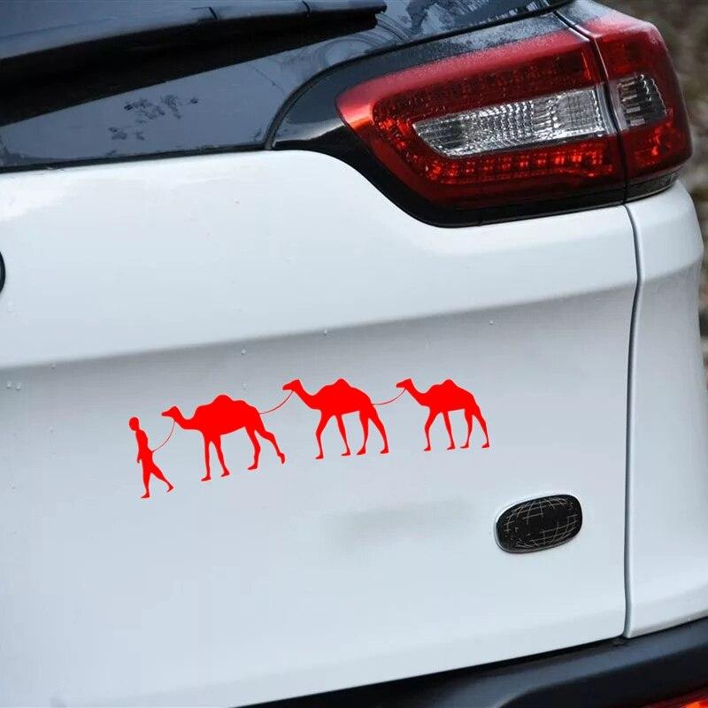 Buy Funny Camel Caravan Car Sticker Waterproof Car Decal Vinyl Stickers ...