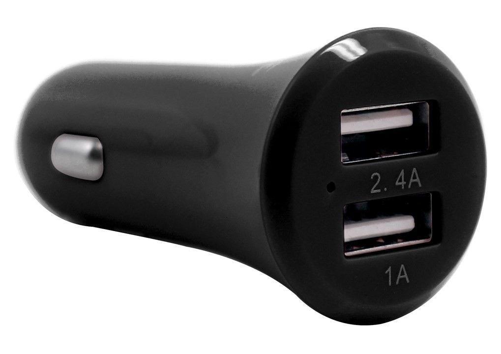 Buy 3sixt 85354 Dual Usb Car Charger - Charges Two Devices Via Usb-a ...
