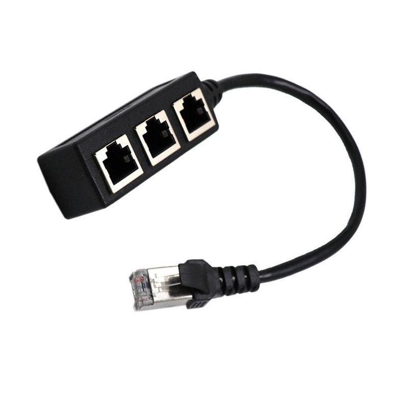 Rj45 Extension Cable 1 To 3 Ethernet Cable Adapter Distributor: الشراء ...