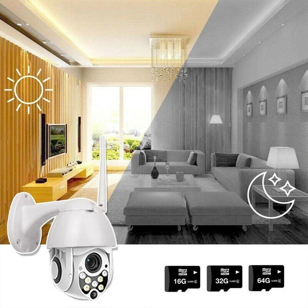 Outdoor Waterproof WiFi PTZ Pan Tilt 1080P HD Security IP IR Camera ...