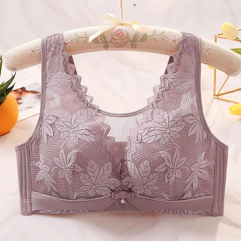 Cheap Lace Bra Plu Size Underwear Push Up Bra for Women Full Cup Thin ...