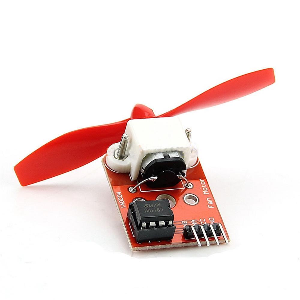 5V L9110 Red Fan Motor Module Fan Propeller Firefighting Robot For ...