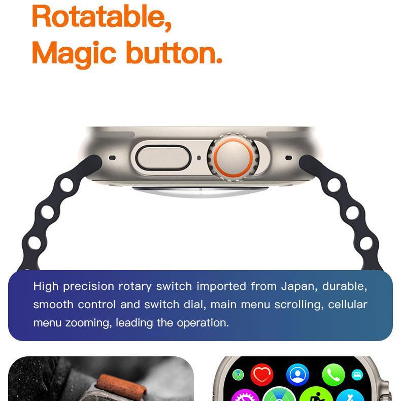 Cheap Original Watch 8Pro Max Ultra Smart Watch Series 8 9 49mm 1 ...