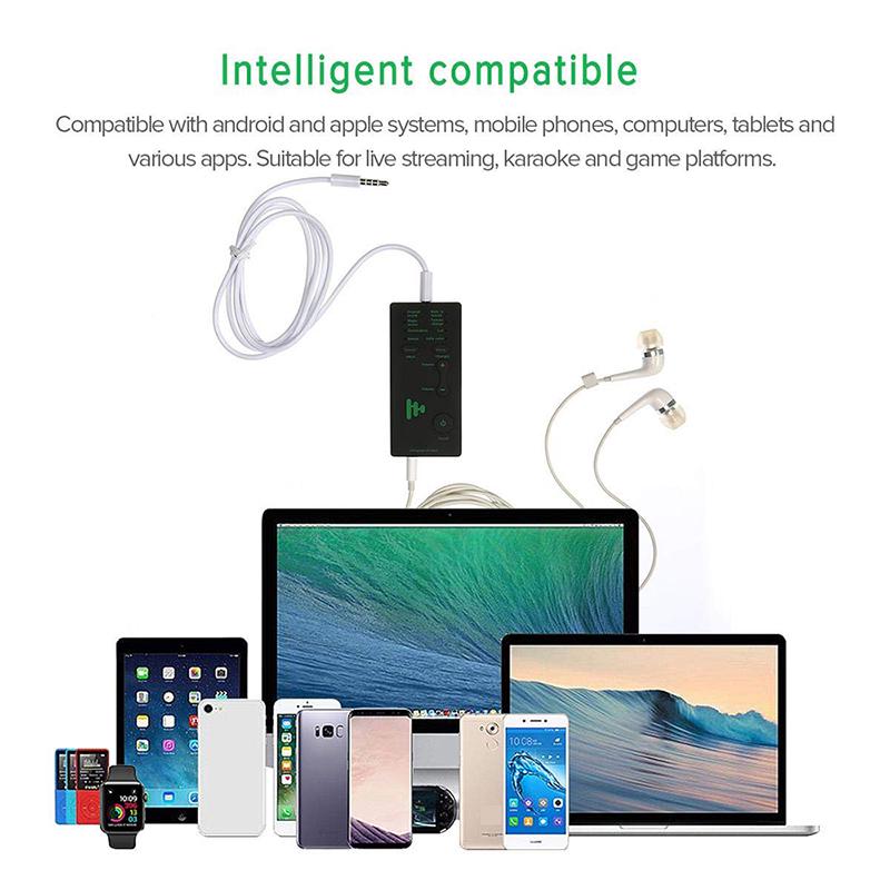 Buy 7 Different Sound Changes Voice Changer Device For Computer/Laptop ...