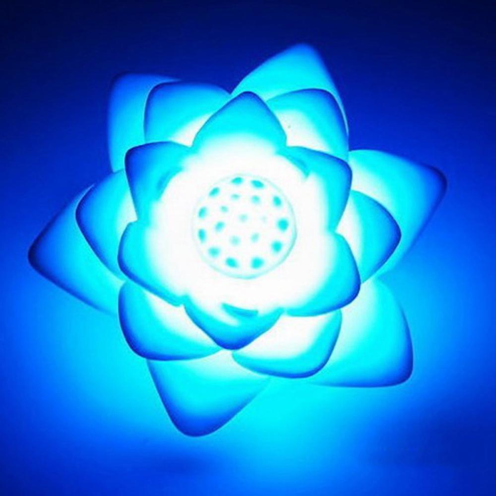 Buy Romantic Lotus Flower Night Light Color Changing Lotus Flower Lamp ...