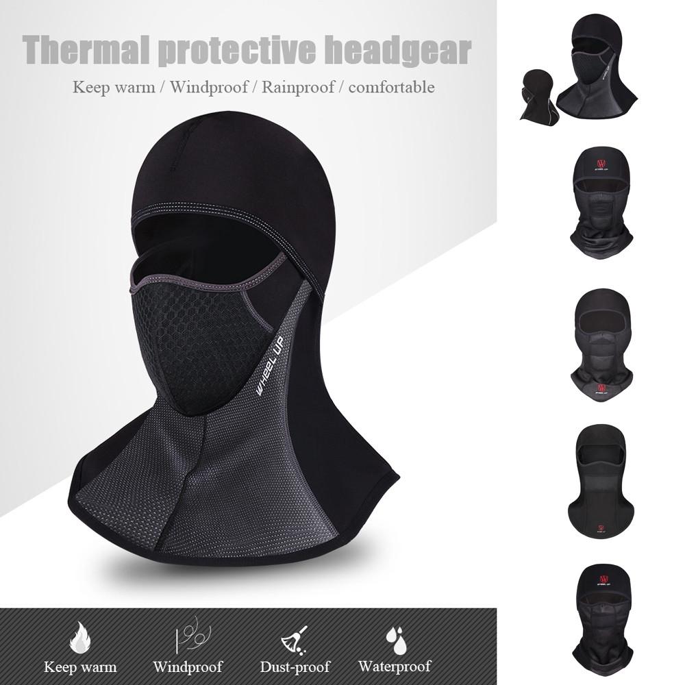Winter Face Mask Neck Cap Windproof Cycling Dustproof Masks Black ...