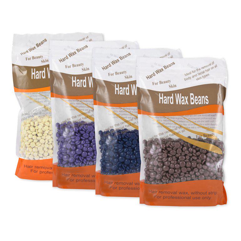 300G Multi Flavor Hard Wax Beans Pellet Waxing Body Bikini Hair Removal ...