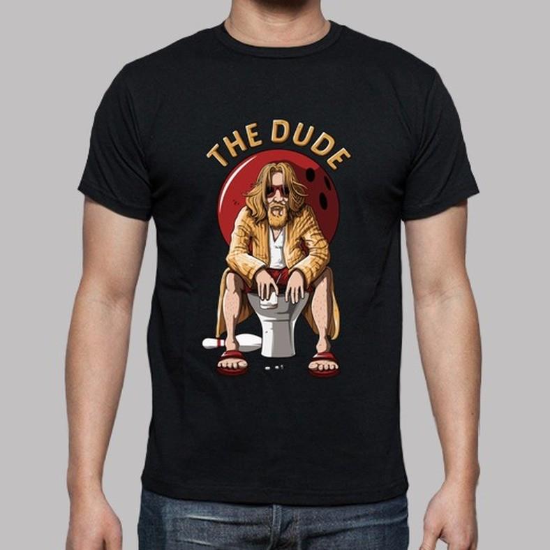 Buy Men's T-Shirt The Dude Printed Tees at affordable prices — free ...