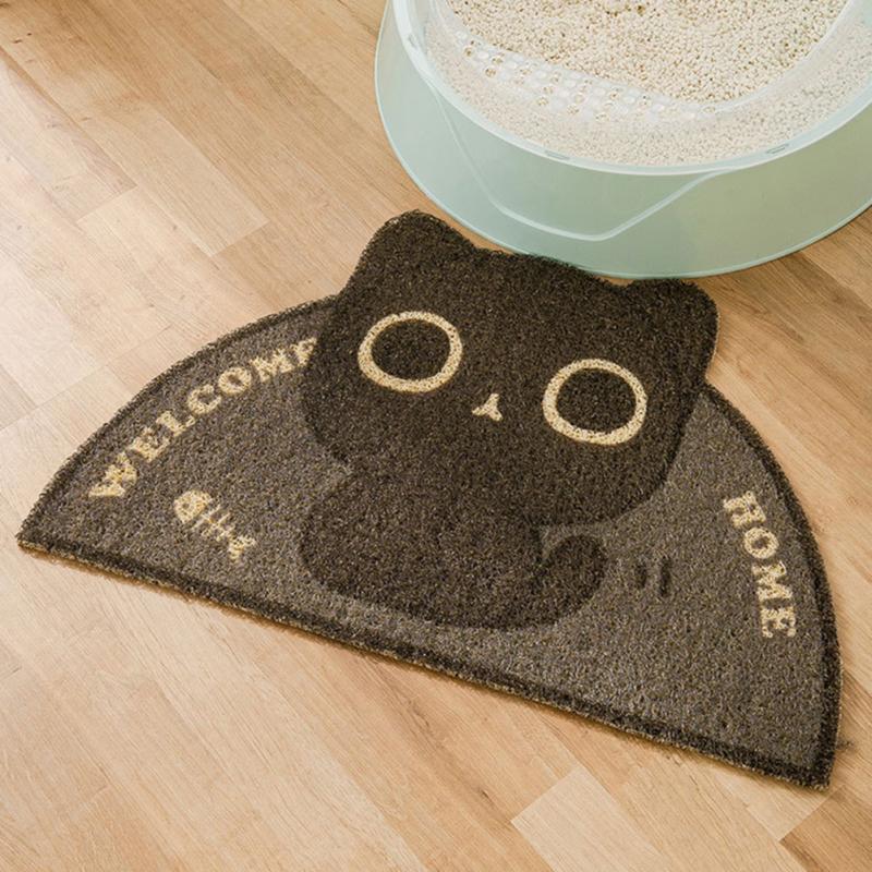 Cheap Cat Cute Litter Mat Portable Multipurpose Splash-proof Sand-proof ...