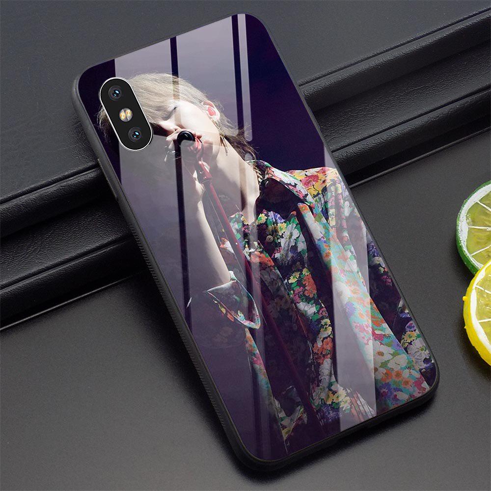 Buy BIGBANG GD G-DRAGON Glass Phone Case for iPhone 7 Plus 8 X Xs XR 11 ...