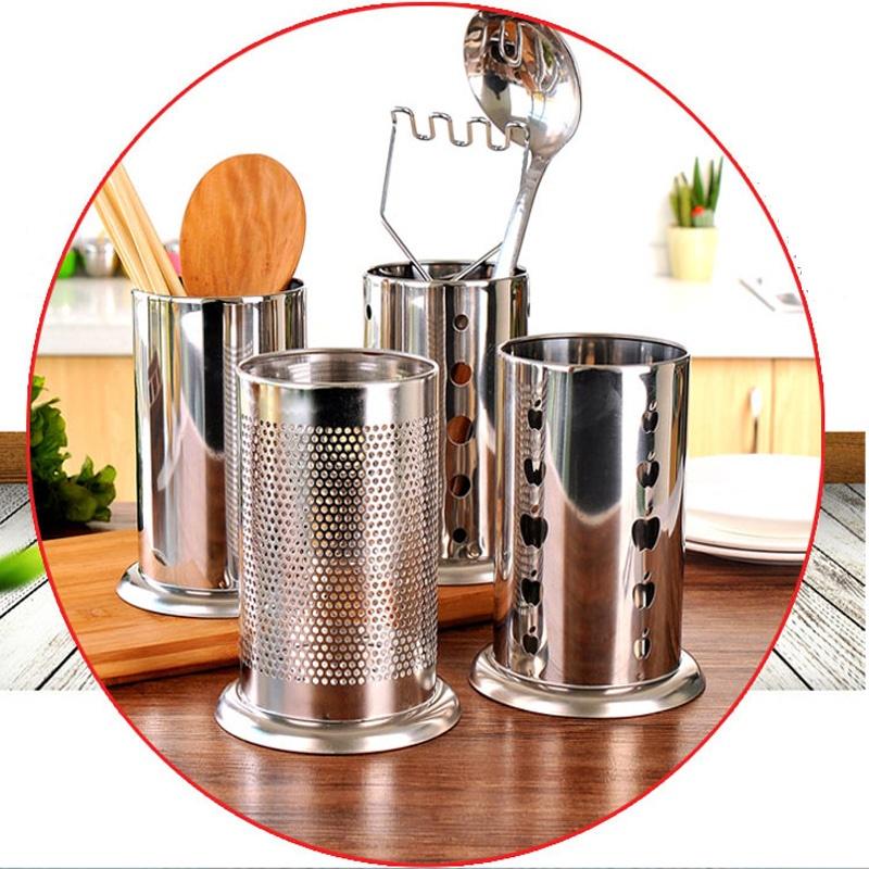 Kitchen Stainless Steel Tableware Storage Racks Storage Rack Drain ...