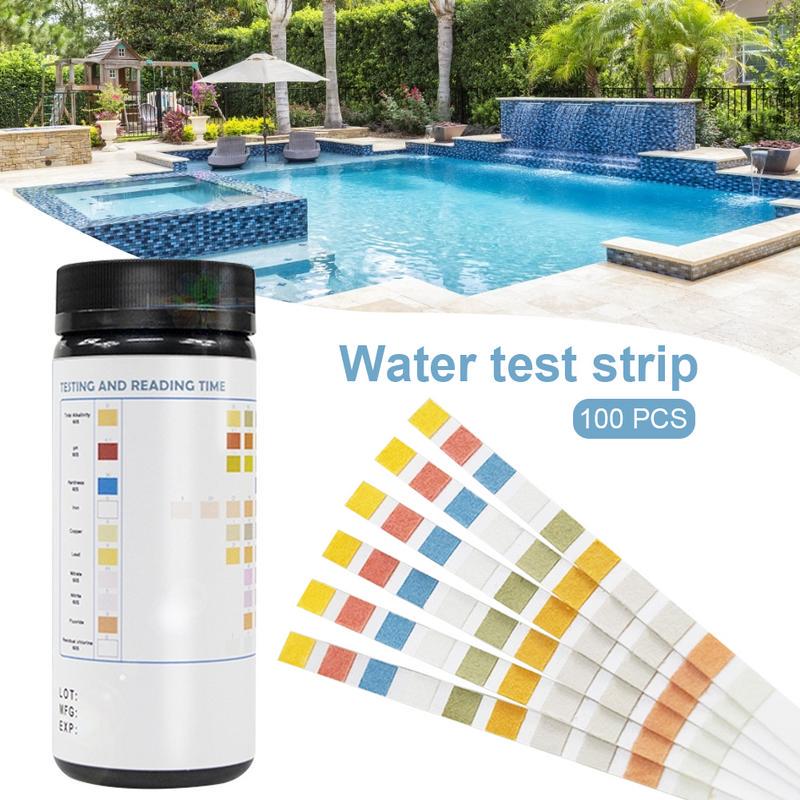 Buy English Version Pool Water Test Strips Water Quality Test Strips ...