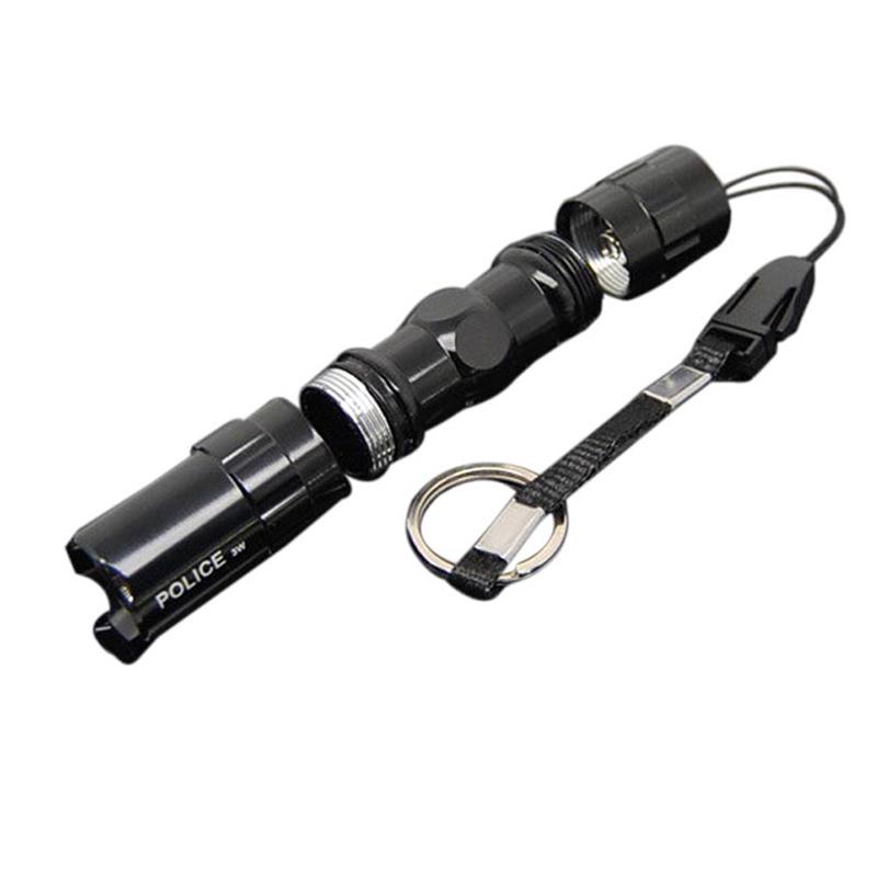 Buy Super Bright 3W Police LED Flashlight Flash Light Lamp Torch with ...