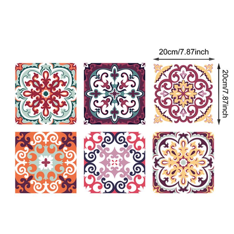 Buy 20*20cm Italy Style Tile Sticker Hotel Waterproof Bathroom Wall ...