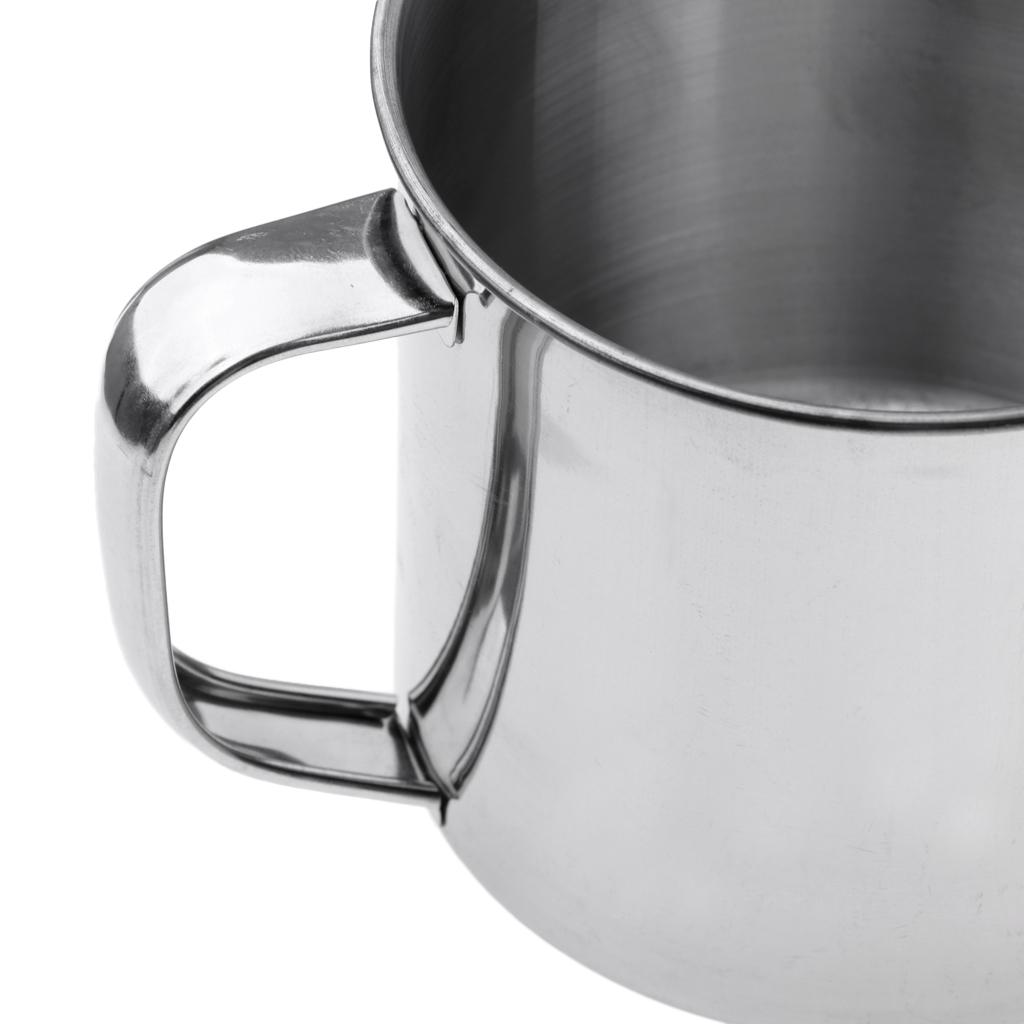 Buy Metal Drinkwware Stainless Steel Cup for Beer Coffee Tea 7cm ...