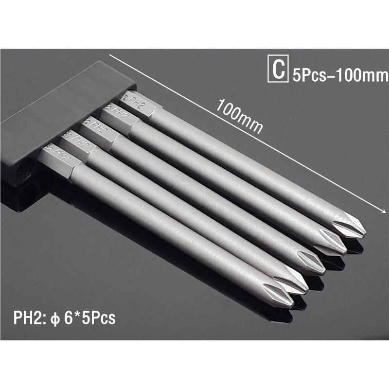 Cheap PH00 PH0 PH1 PH2 Hex Shank Cross Head Screwdriver Phillips ...