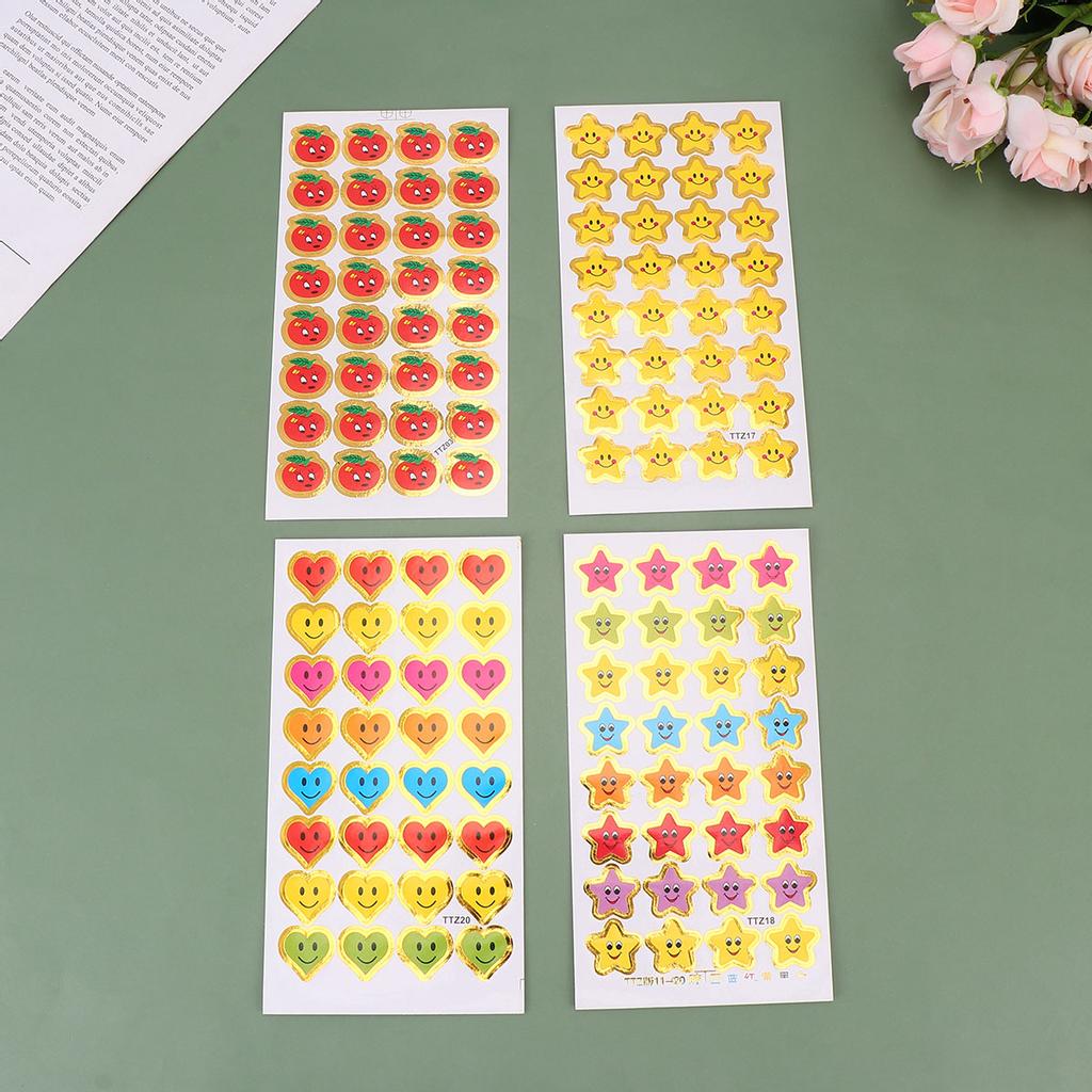 Buy 24 Sheets Sticker Delicate Durable Home Adornment for School ...