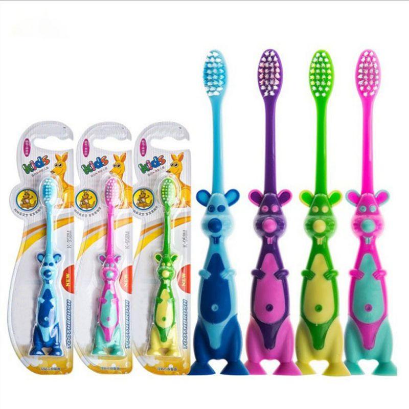 Buy 1PCS Baby Cartoon Animal Shape Soft Toothbrush Kids Dental Oral ...