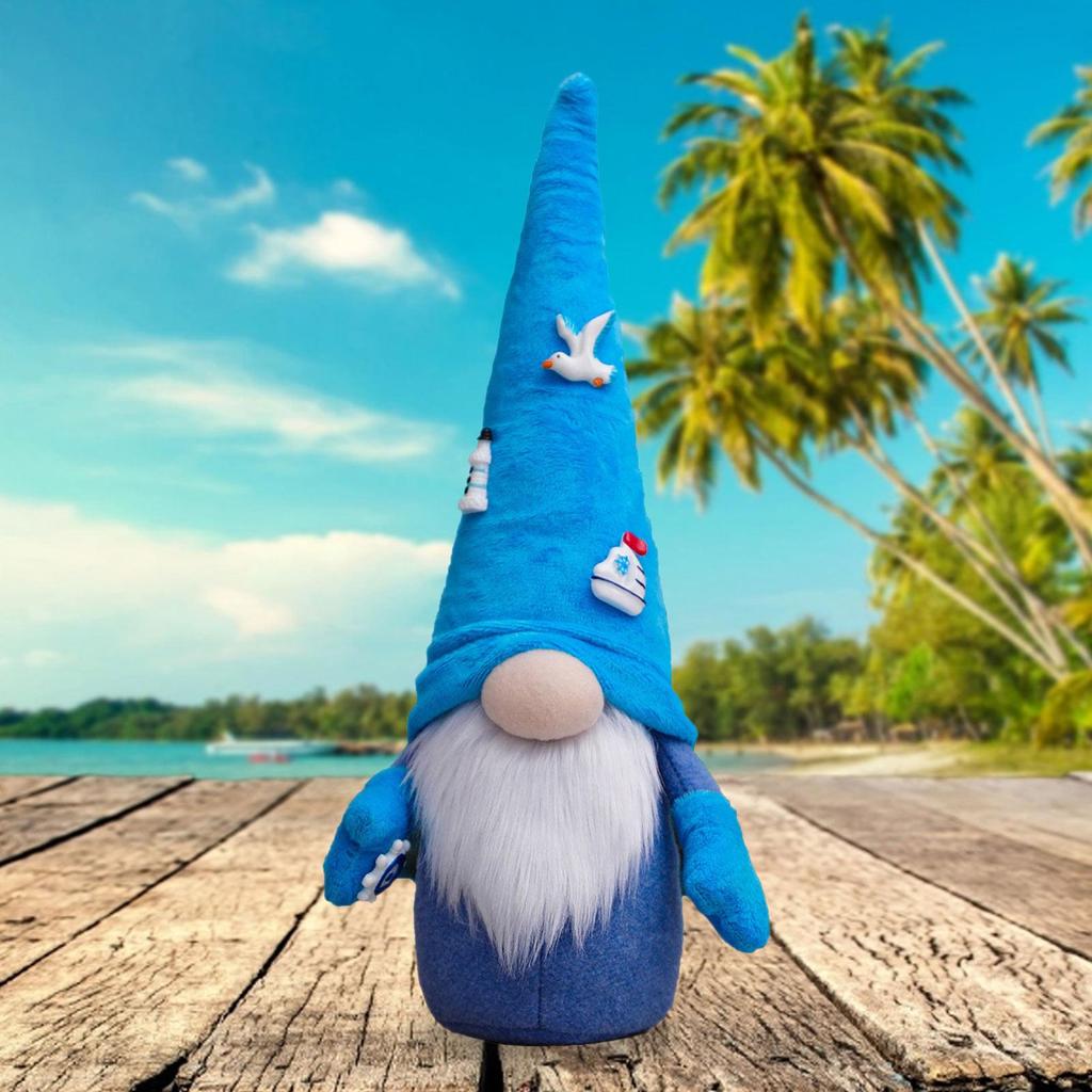 Buy Rudolph Doll Gnomes Plush Doll Summer Tomte Ornaments Ocean Dwarf ...