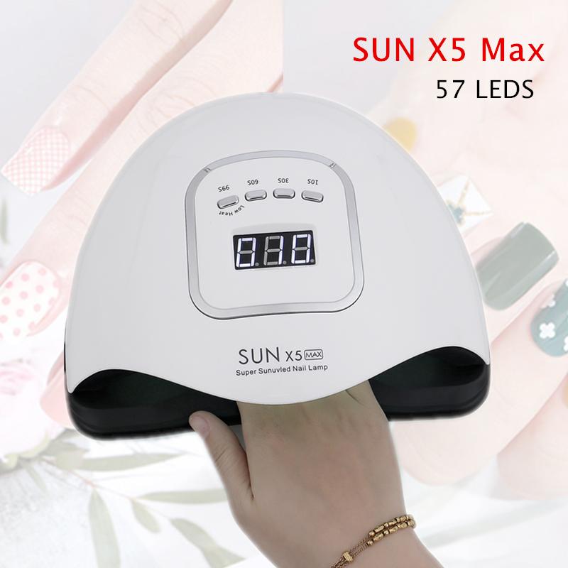 Cheap SUN X5 Max 114W Dual UV LED Nail Lamp Nail Dryer Gel Polish ...