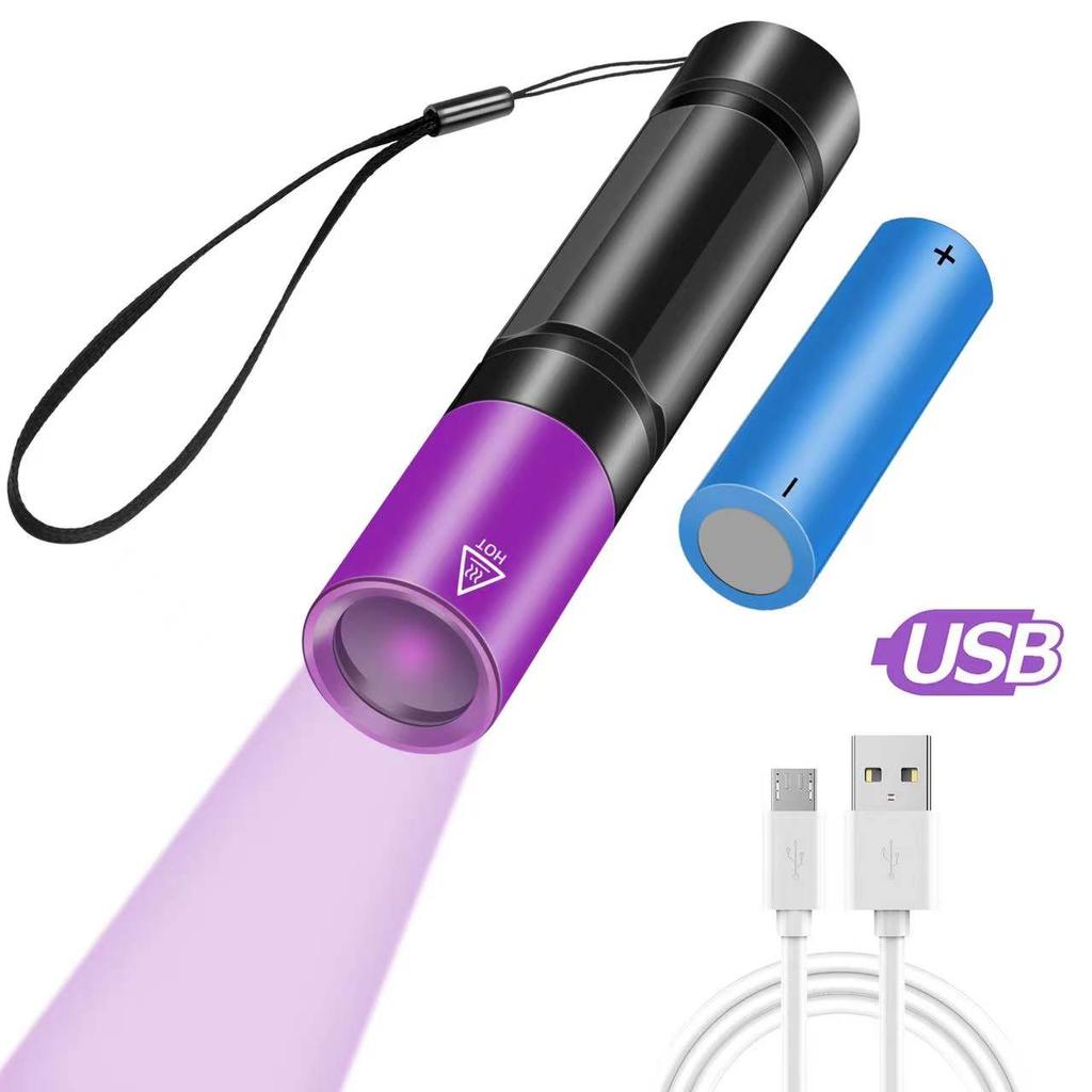 Satın alın UV Flashlight UV 365nm High-Powered Black Light 5W UV Curing ...