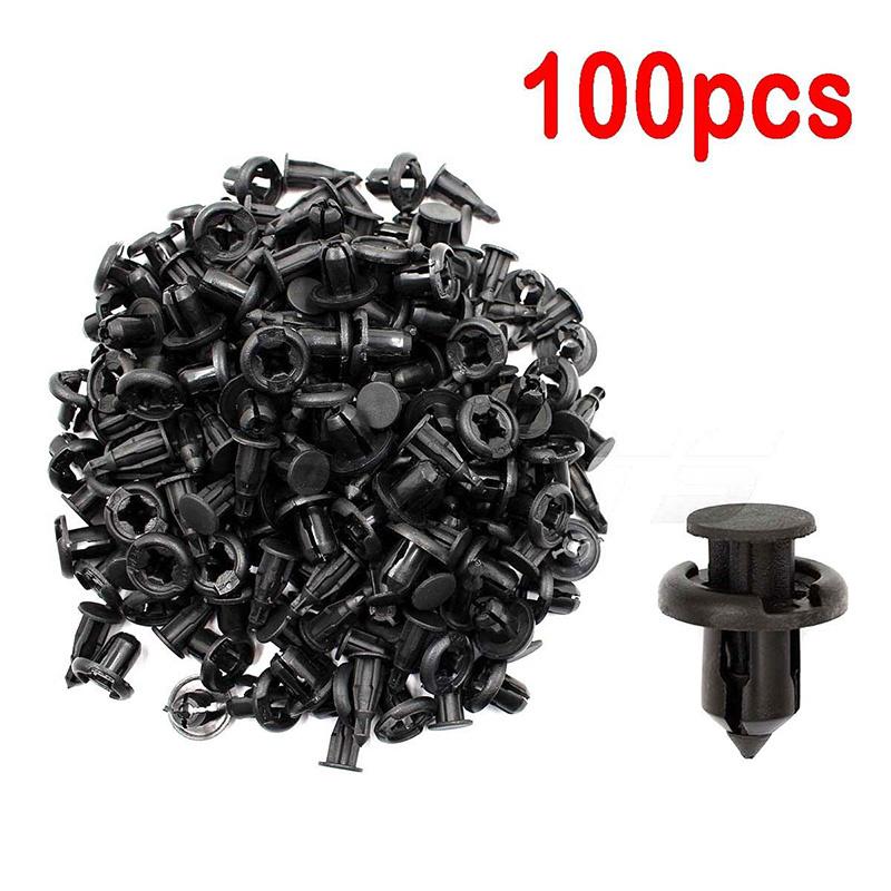 Buy 100pcs Bumper Hood Fender Splash Guard Retainer Clips Fasteners for ...
