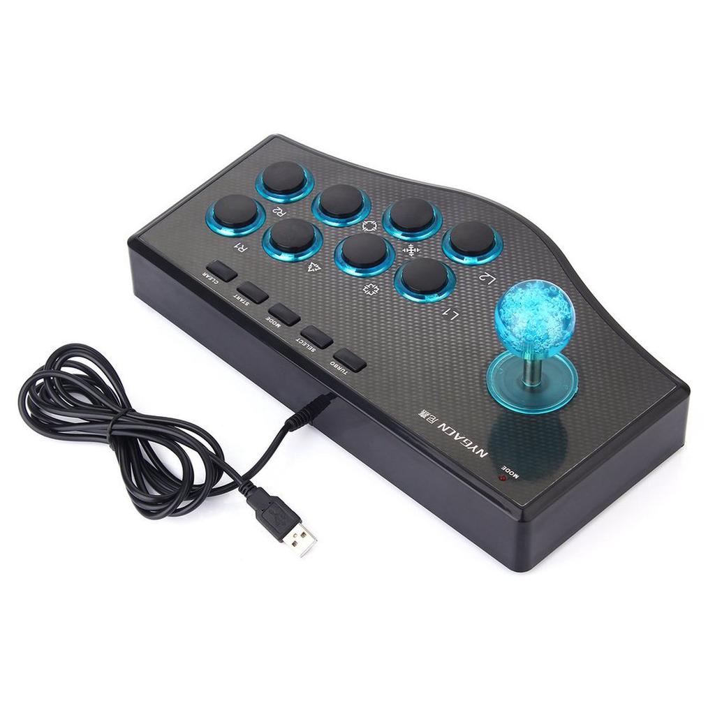 Cheap AA BB 3 In 1 USB Wired Game Controller Arcade Fighting Joystick ...