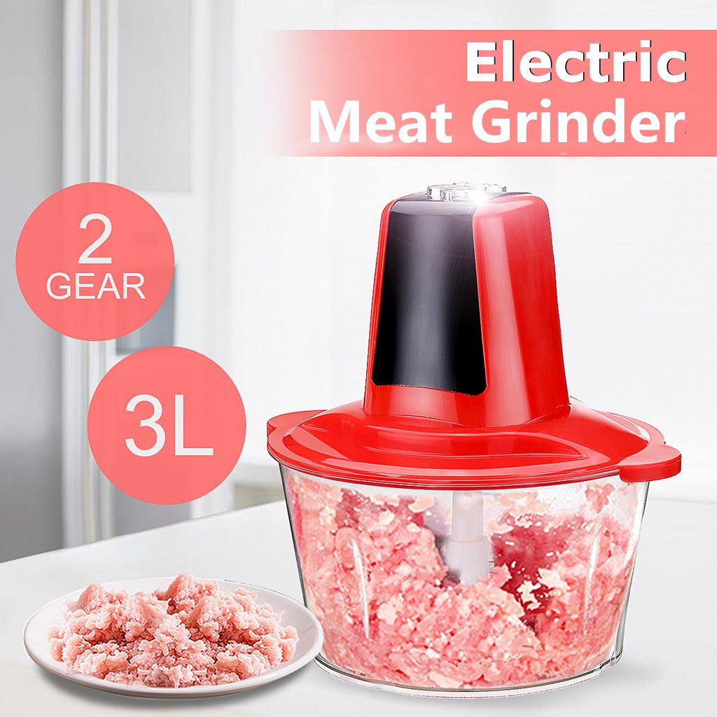 Buy 220V 50Hz 3L 4 Blades Multifunctional Electric Food Chopper Meat ...