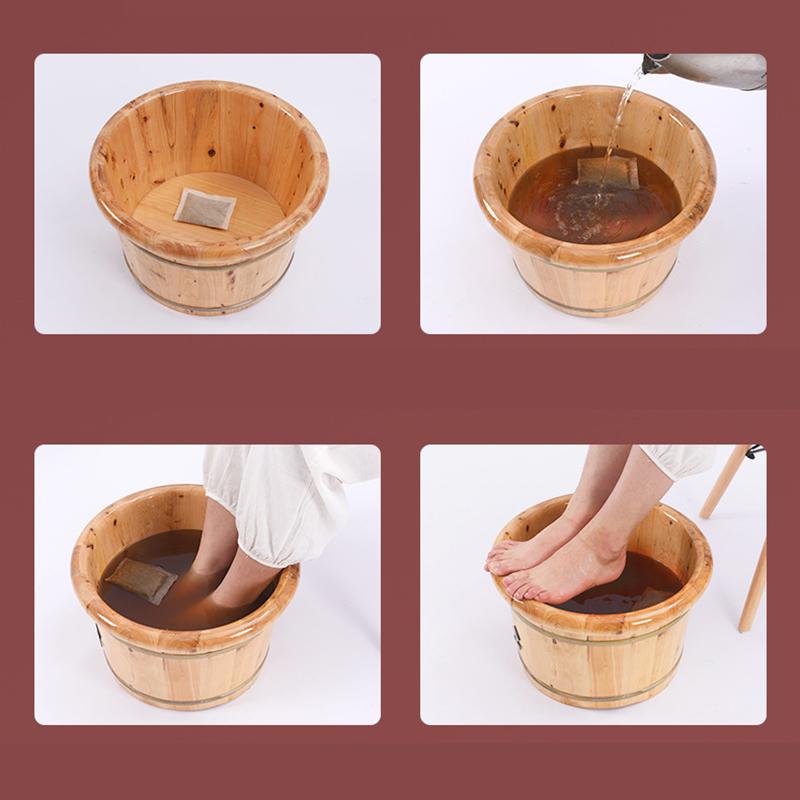 Buy Wormwood Foot Soaking Powder Foot Bath Bag Ginger Saffron Foot Bath ...