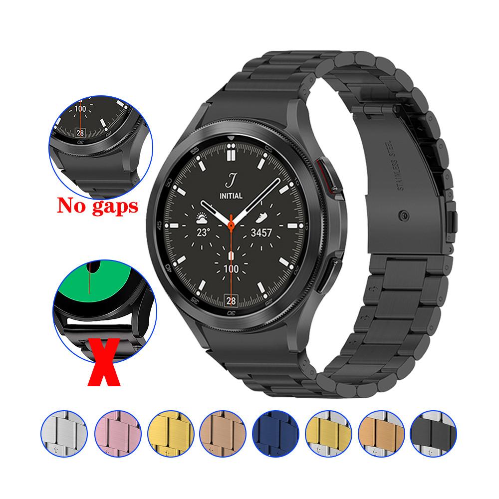 Buy Stainless Steel Strap For Samsung Galaxy Watch 4 Classic 46mm 42mm ...