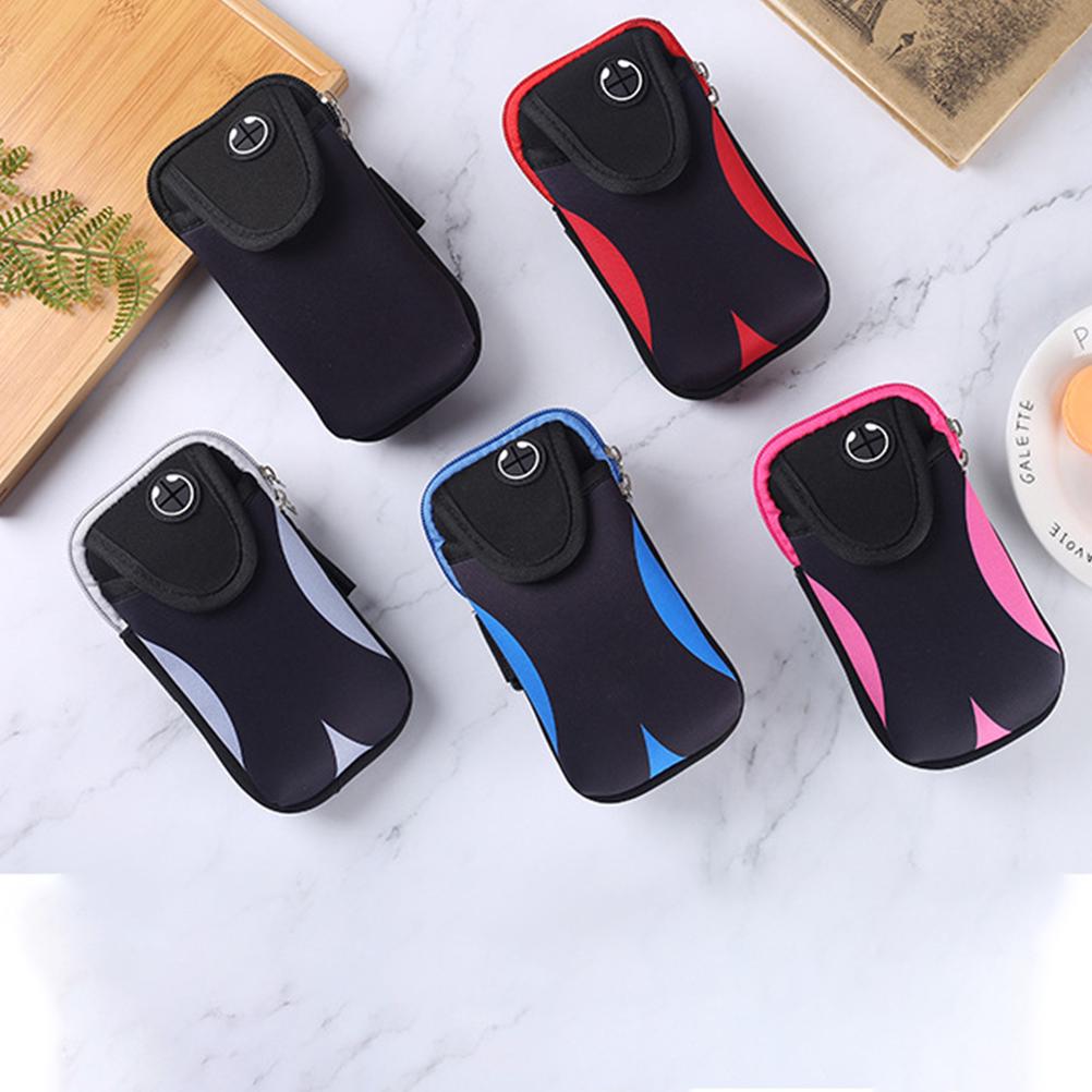 Buy 1pc Mobile Phone Bag Practical Sweatproof Useful Armband Cell Phone ...