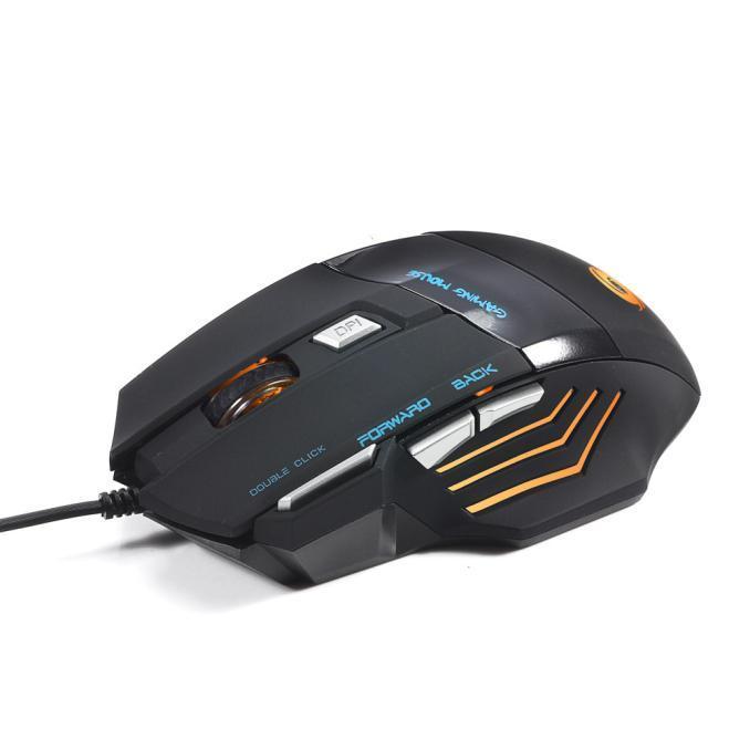 Buy 5500 DPI 7D LED Optical USB Wired Gaming PRO Mouse Mice For PC ...