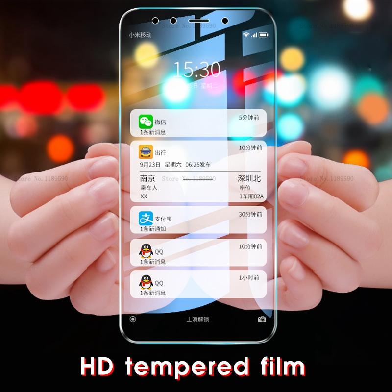 Buy Tempered Glass For Xiaomi Mi A2 Lite A3 A1 Screen Protector Film ...