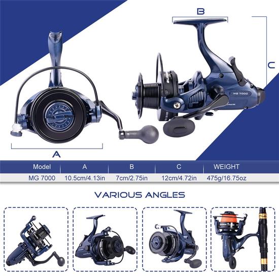 Cheap Fishing Reels Right Left Spinning Fishing Line Wheel for Carp ...