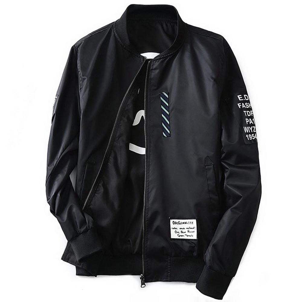 Buy Men's Both Side Windproof Outwear Casual Zipper Jacket at ...