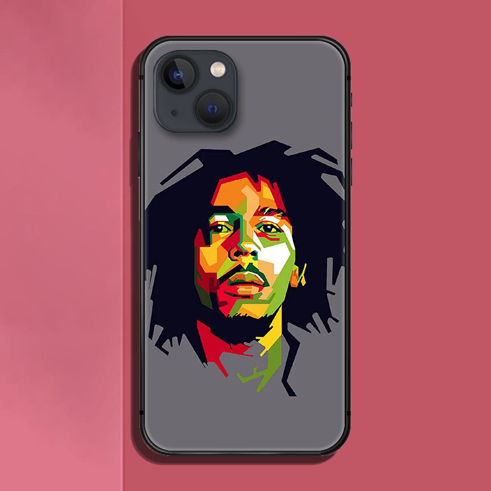 Buy Bob Marley Lion Reggae Phone Case Cover Cell For Iphone Samsung ...