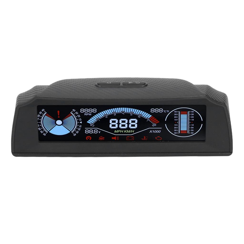 Buy Intelligent HUD Display Multifunctional LCD Color Screen OBD Speed ...