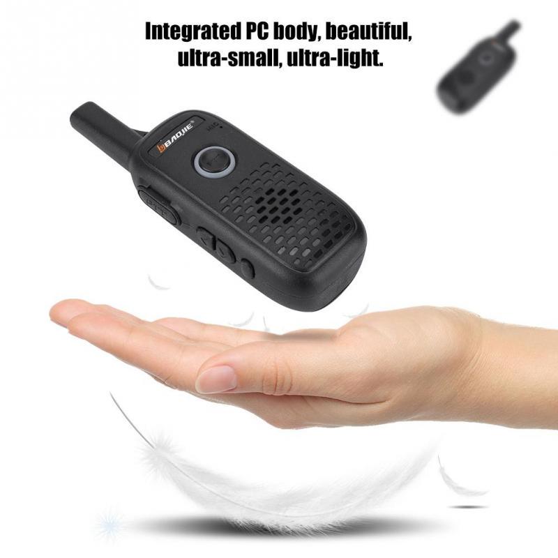 Buy Portable Mini Two-way Radio 400-470MHz Handheld Intercom Walkie ...