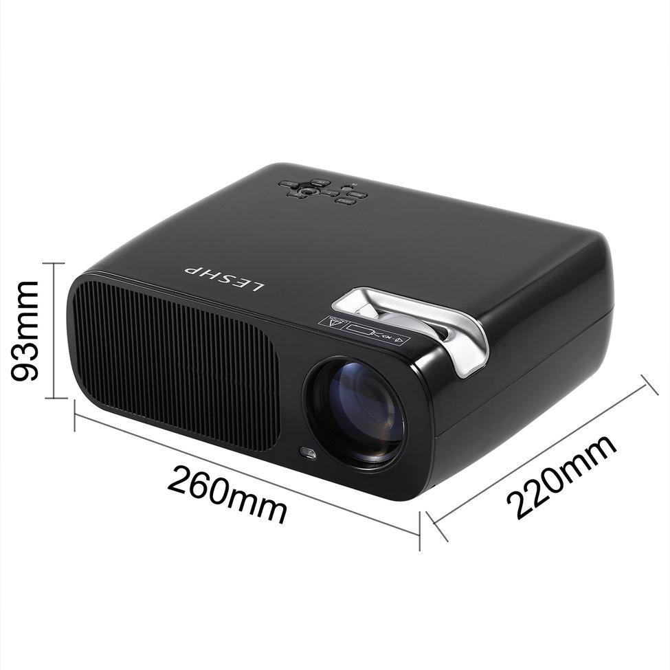 Buy [This Week s Deals ]LED Wifi Video Projector 2600 Lumens 800*480 ...