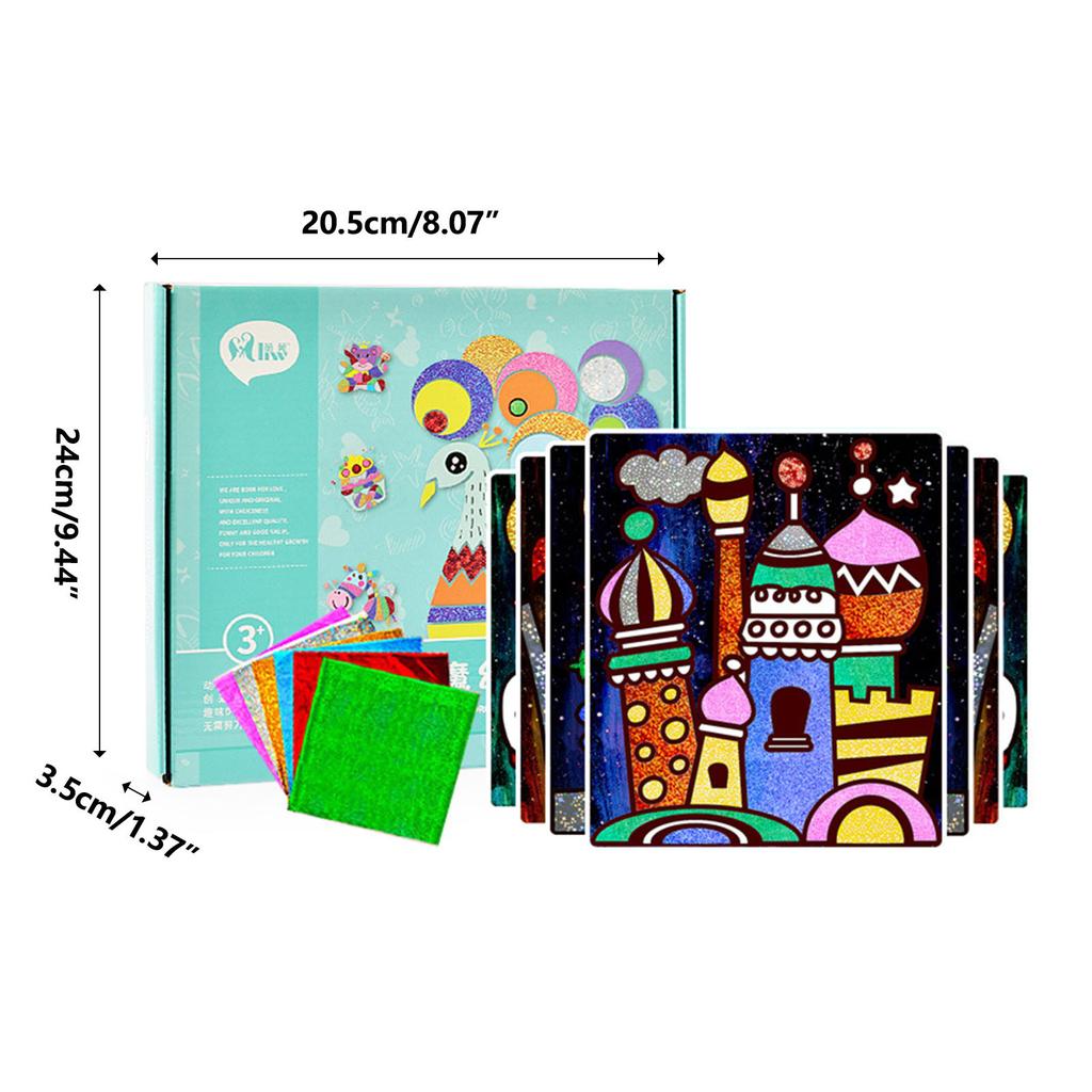 Satın alın Children's Art Stickers, Creative Diy Manual Stickers ...