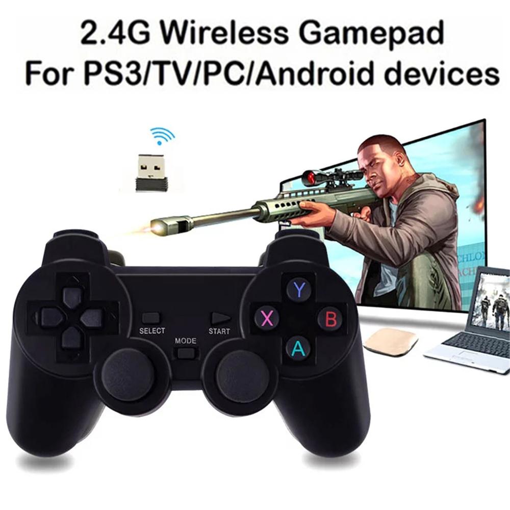 Buy PC USB Adapter 2.4G Wireless with Receiver Gamepads Gaming Gamepad ...