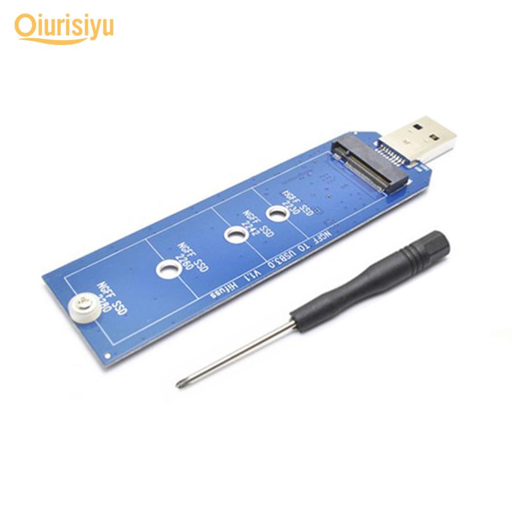 2230 2242 2260 2280 M.2 B Key NGFF SATA SSD To USB 3.0 Adapter Card-buy ...