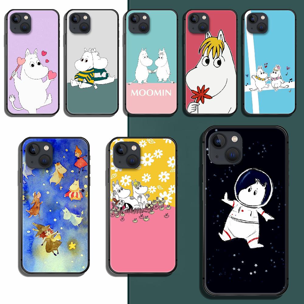 Cartoon Moomin-S-hippo Phone Case Cover Cell For Iphone Samsung Galaxy ...