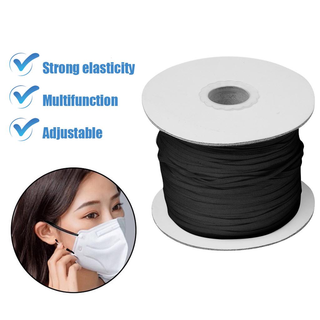 Buy Elastic Bands for Face Mask Width Elastic Cord for Crafts Elastic ...