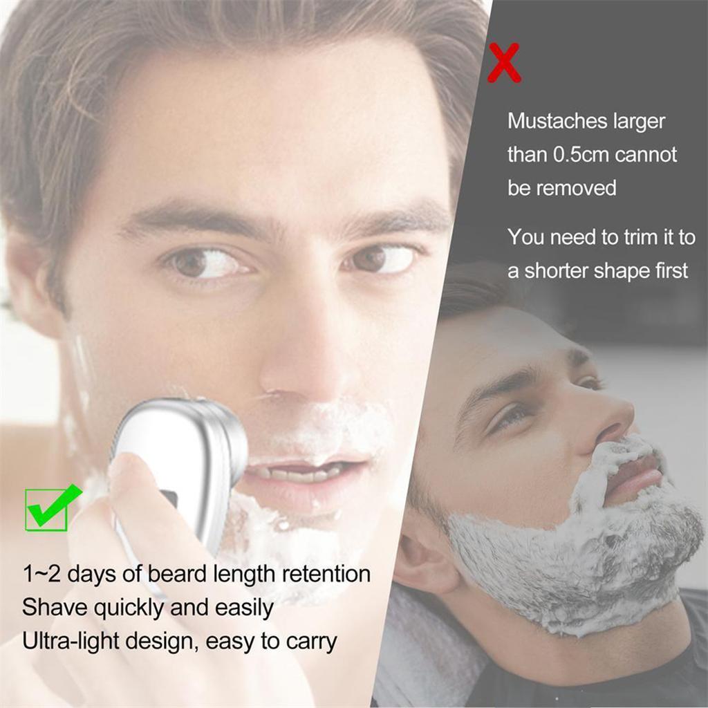 Kaufe PDTO USB Mini Rasierer Tragbarer Elektrorasierer für Männer ...