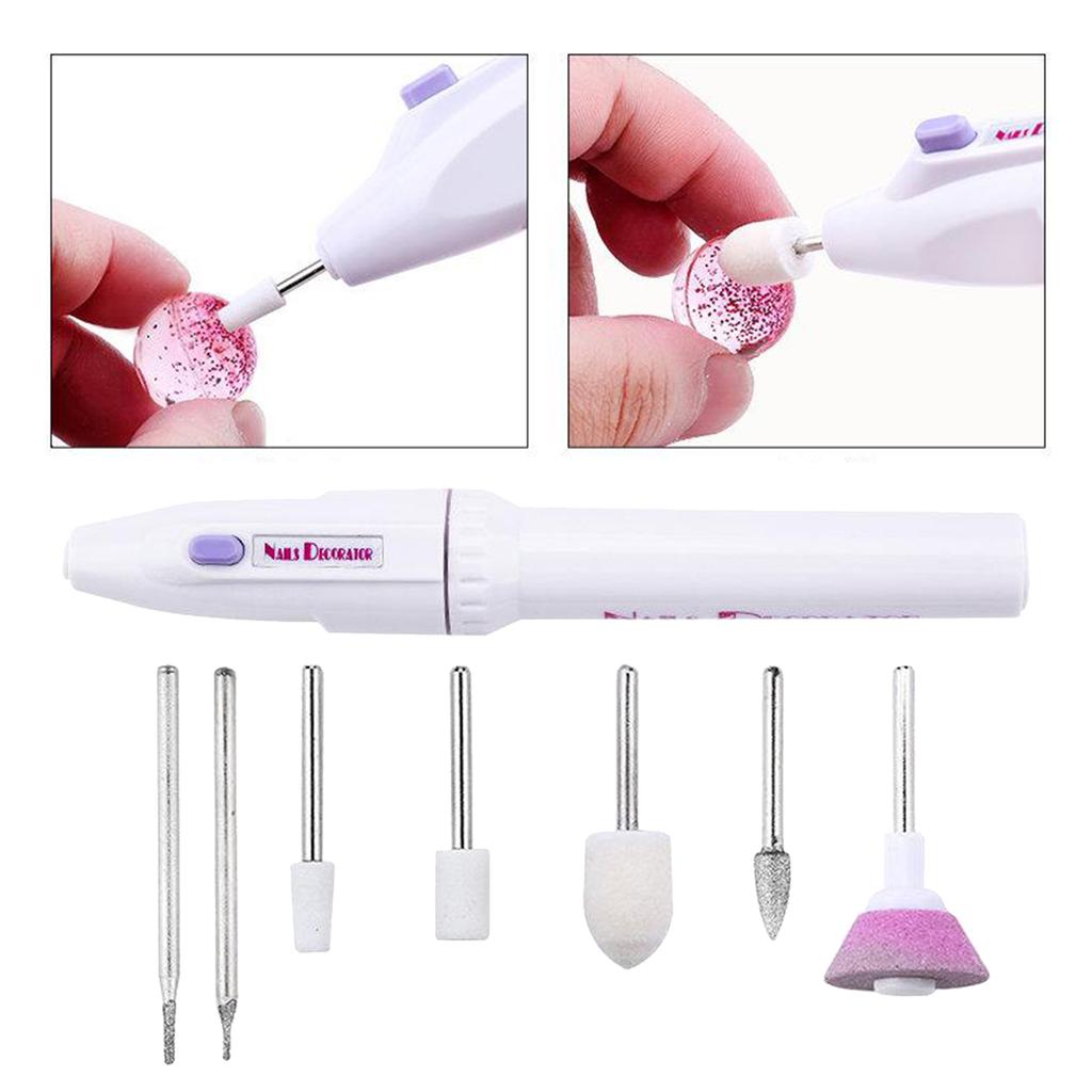 Buy Electric Rotary Tool Kit Epoxy Resin Jewelry Nail Drill Tools ...