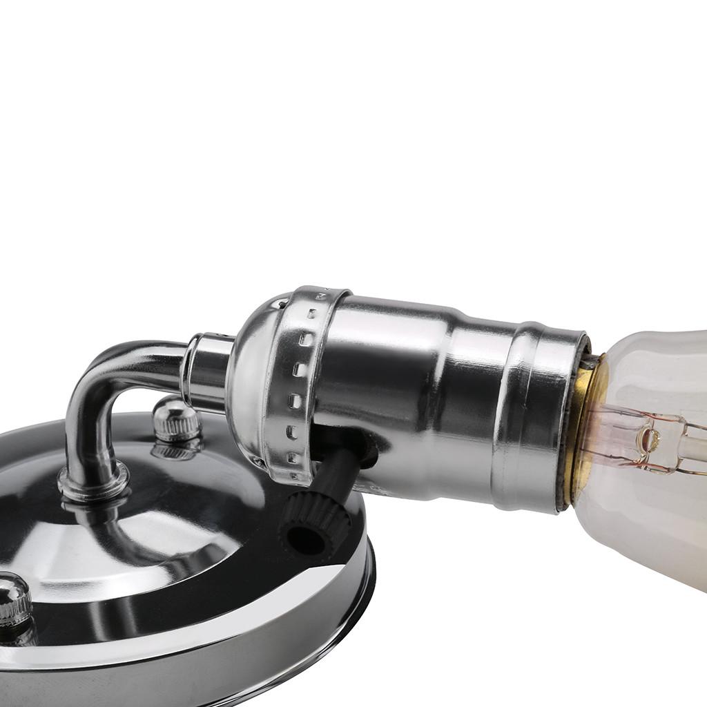 Buy Edison Wall Lamp With Knob Switch Wall Sconce Bedside Wall Light ...