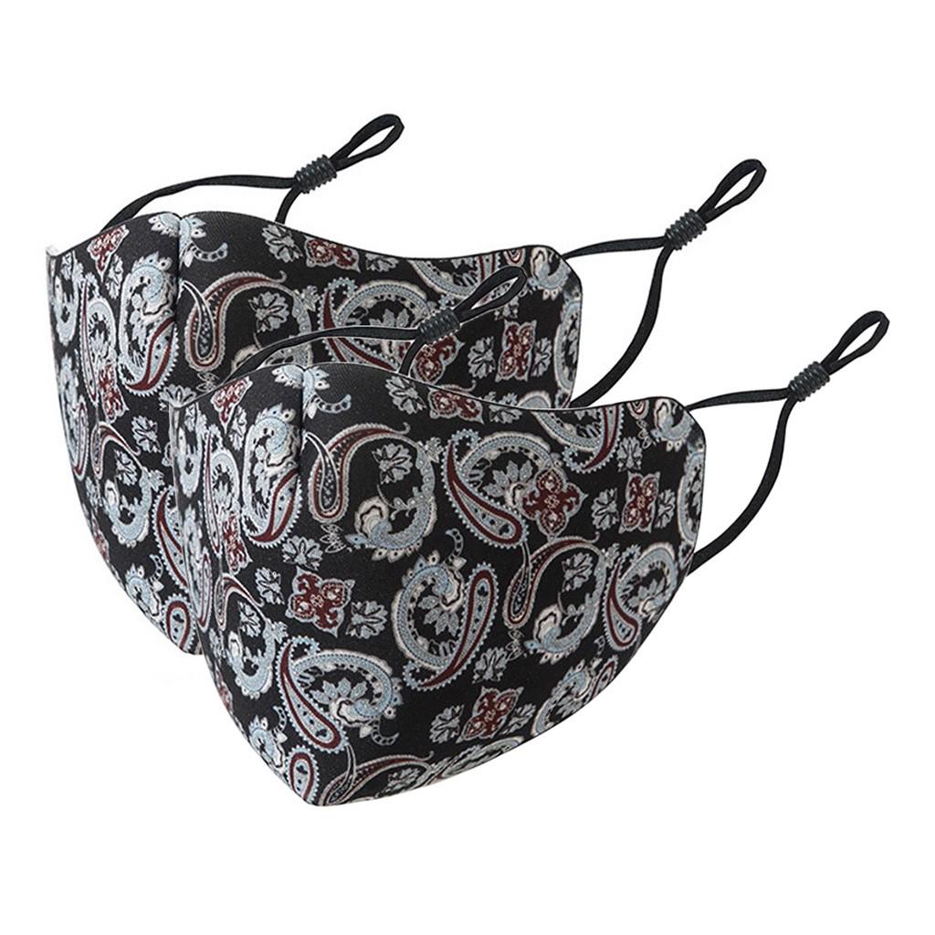 Cheap Katie 2PC Unisex Cute Printing Outdoor Mouth Mask Washable Reuse ...